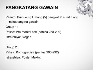 MGA ISYUNG MORAL TUNGKOL SA SEKSUAL.pptx
