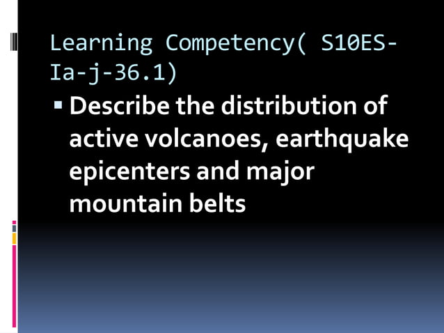 PLATE TECTONICS(GRADE10SCIENCE 1STQUARTER MODULE1) | PPTX | Geography ...