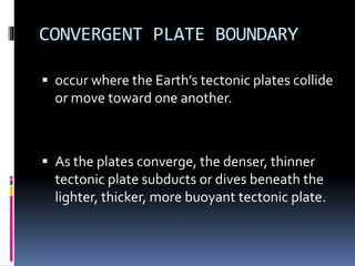 PLATE TECTONICS(GRADE10SCIENCE 1STQUARTER MODULE1) | PPTX