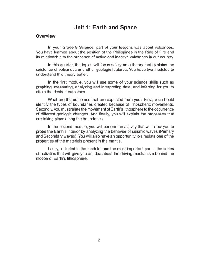 Grade 10 Science Module (1st Quarter) | PDF