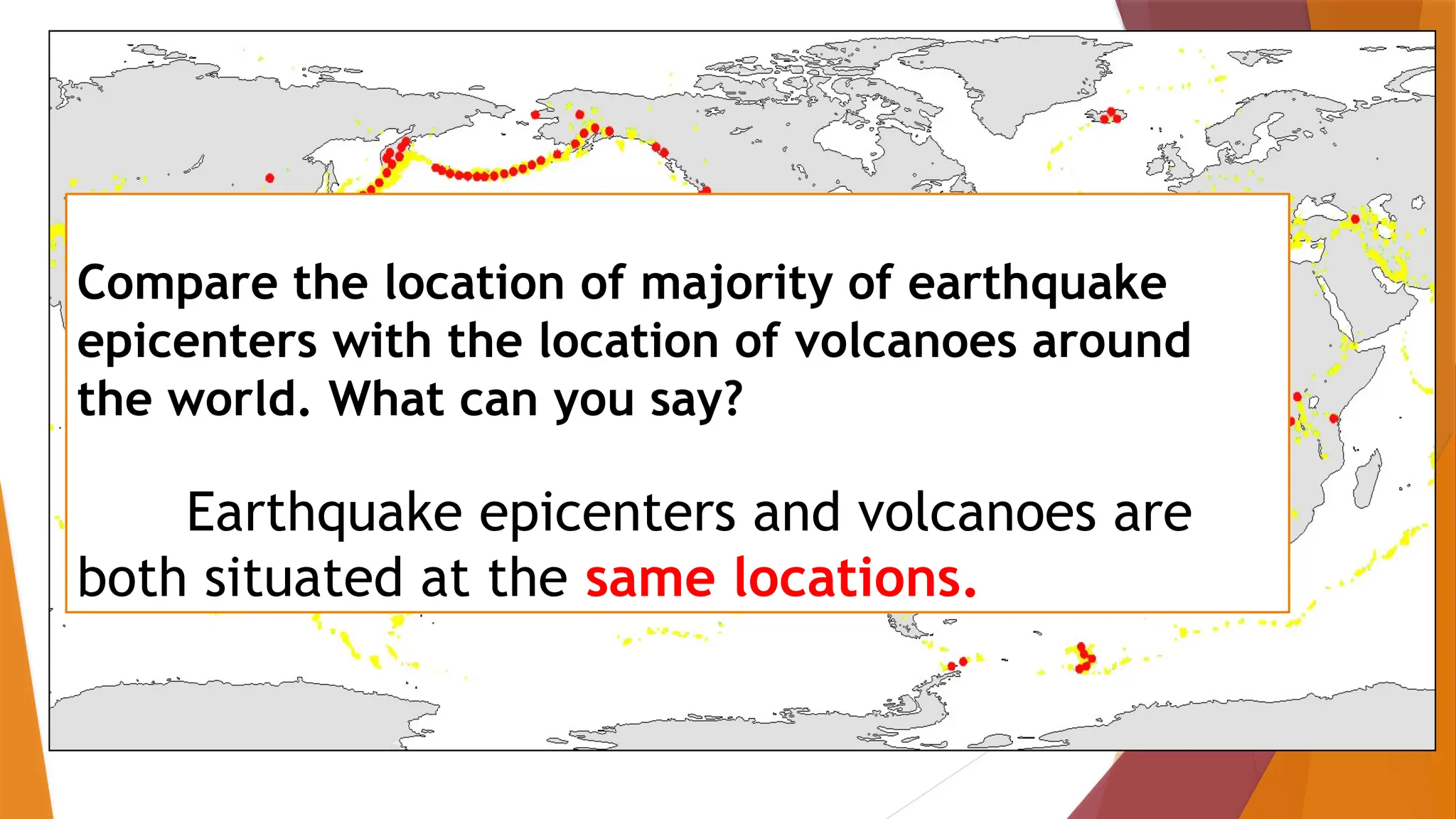 G10 Science Q1-W1-3-Distribution of Earthquake (1).pptx | Geography ...