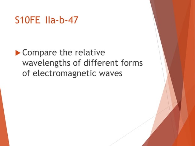 G10 Science Q2- W1-2- Electromagnetic Waves-1.ppt | Physics | Science