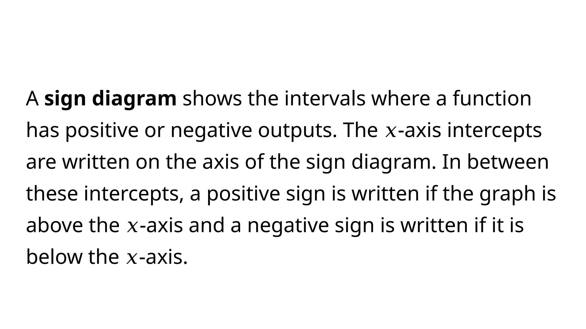 Presentation on Sign Diagrams_ Grade 10 lesson | PPTX