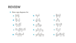 Presentation on Sign Diagrams_ Grade 10 lesson | PPTX