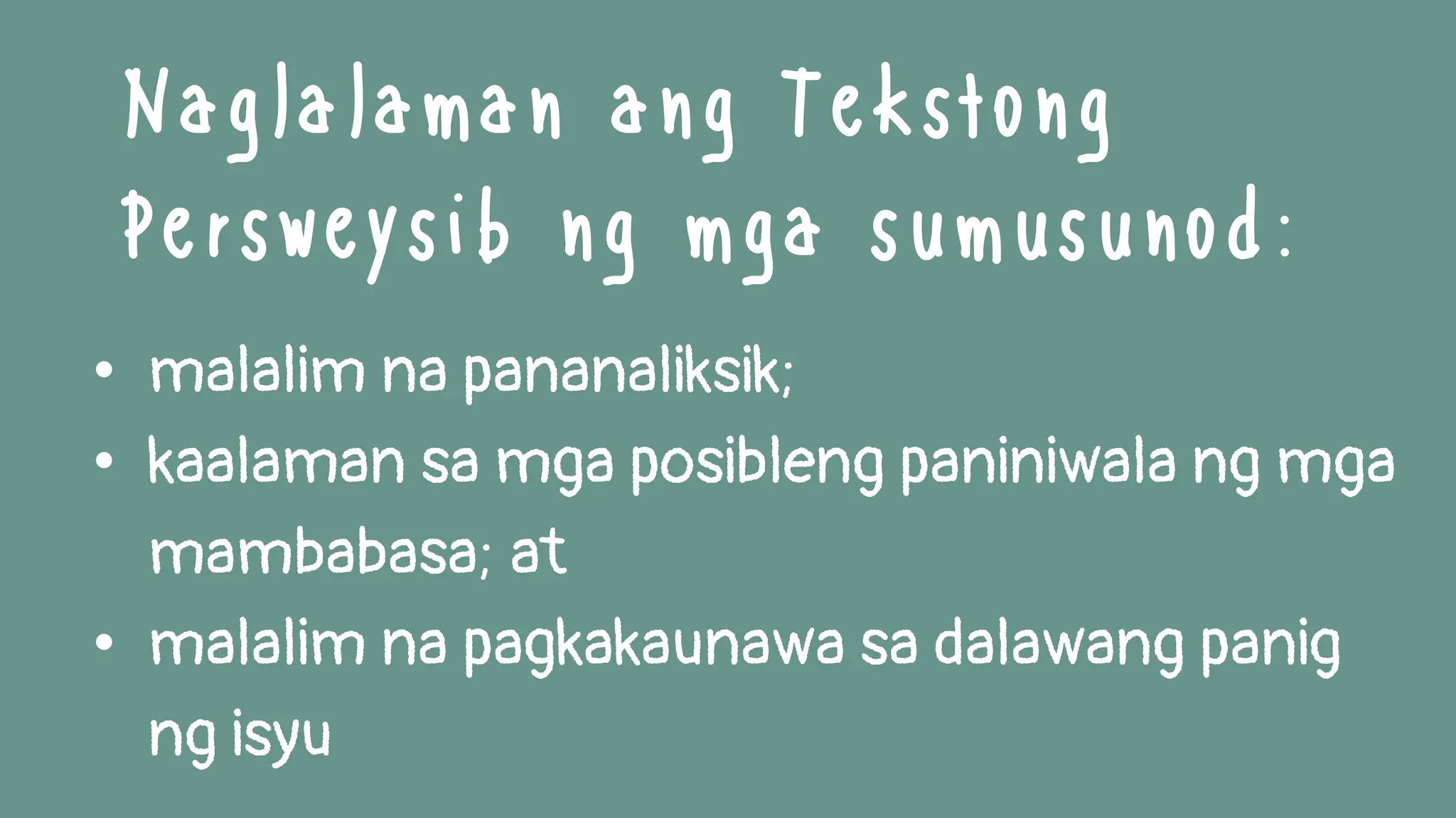 Pagbasa at Pagsusuri Grade 11 Second Sem | PPTX