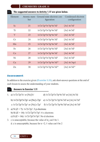Ministry of education of ethiopian chemistry | PDF