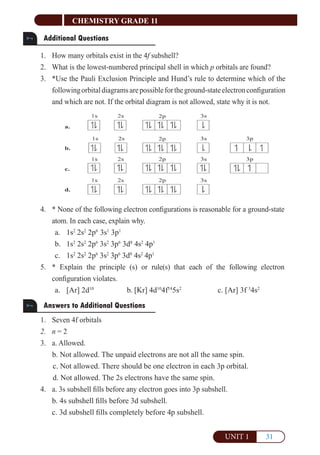Ministry of education of ethiopian chemistry | PDF