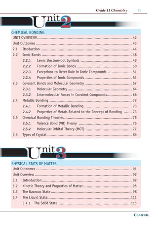 Ministry of education of ethiopian chemistry | PDF