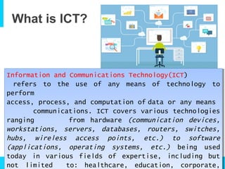 Understanding ICT | PPT