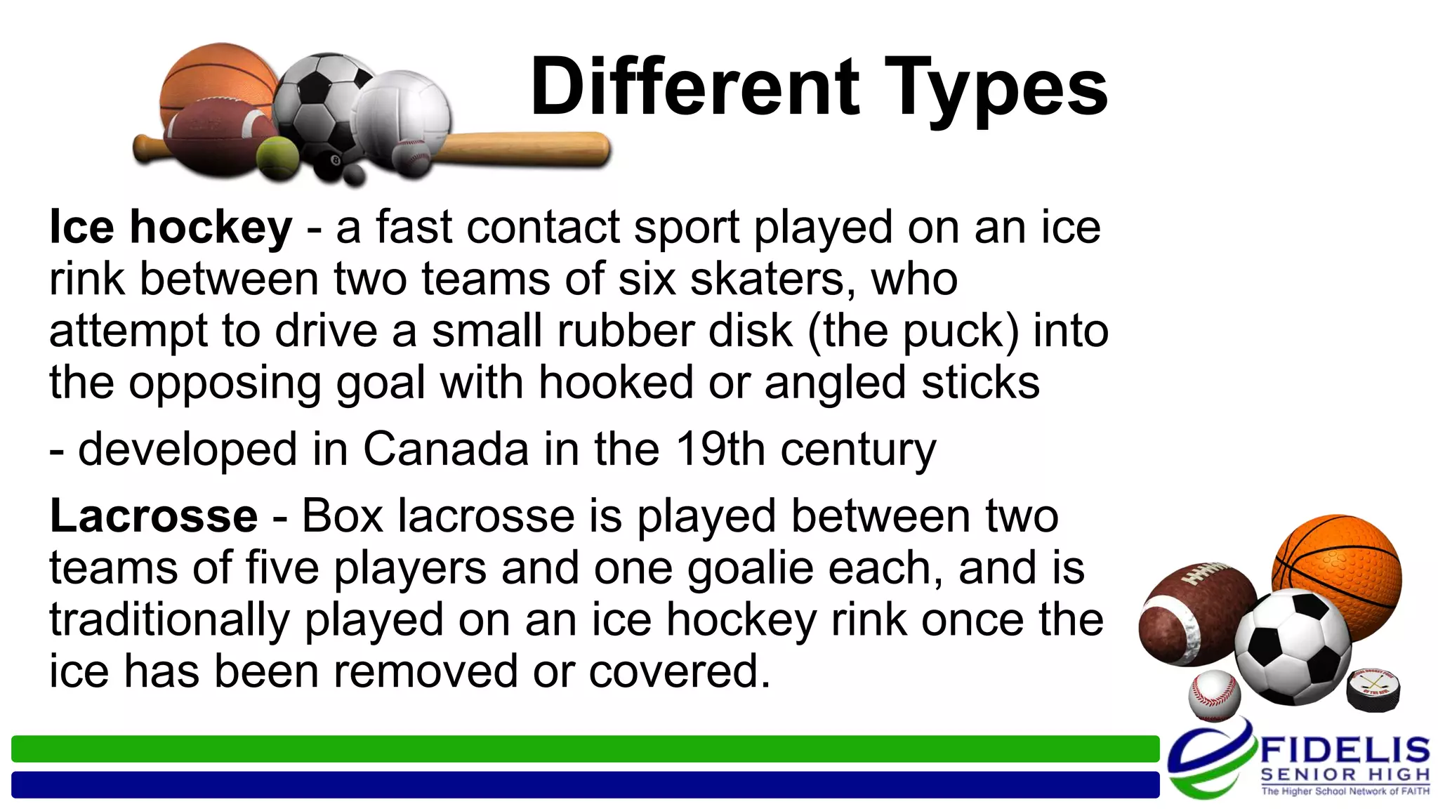 G11-Team-sports- | PPTX