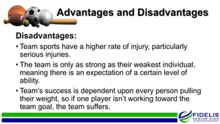 G11-Team-sports- | PPTX