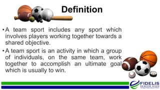 G11-Team-sports- | PPTX