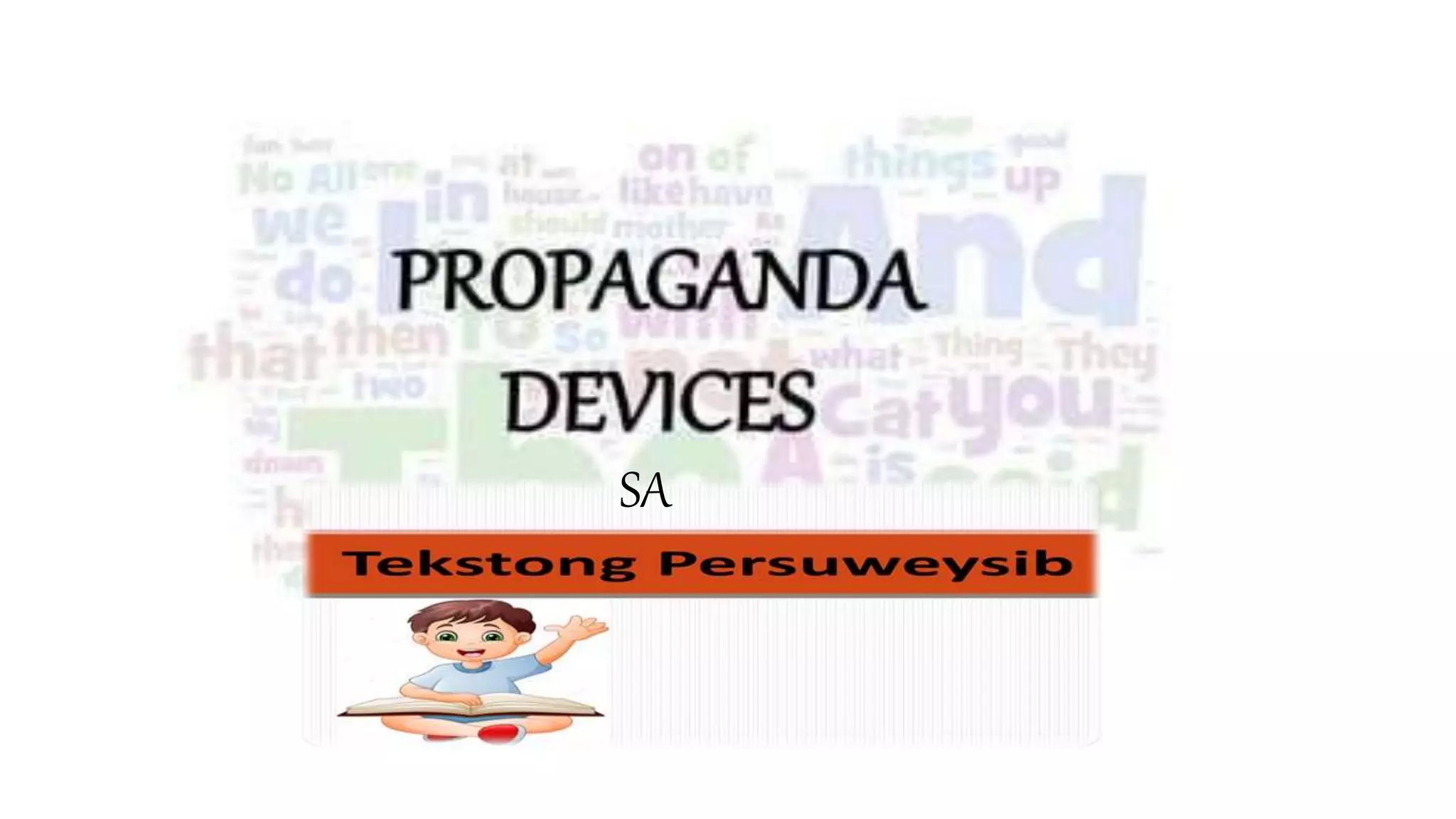 TEKSTONG PERSUWEYSIB | PPTX