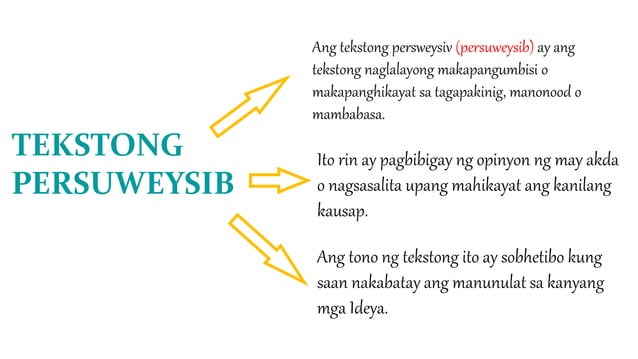 TEKSTONG PERSUWEYSIB | PPTX