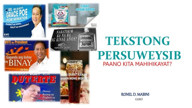 TEKSTONG PERSUWEYSIB | PPTX