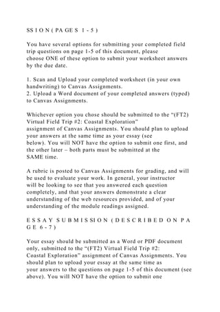 G115 Virtual Field Trip #2 Coastal Exploration Page 1 G.docx