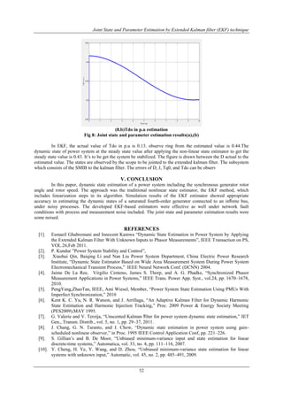 Joint State and Parameter Estimation by Extended Kalman Filter (EKF ...