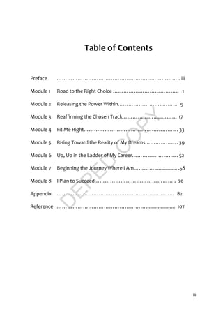 G11 career guidance manual for teachers | PDF