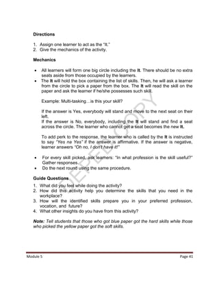 G11 career guidance manual for teachers | PDF
