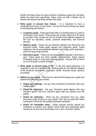 G11 career guidance manual for teachers | PDF