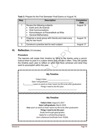 G11 career guidance manual for teachers | PDF