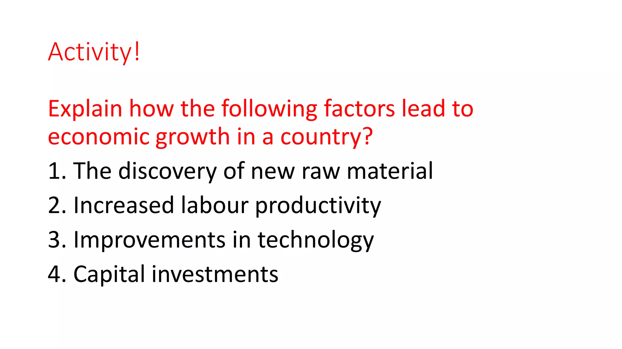 Economic Growth | PPT