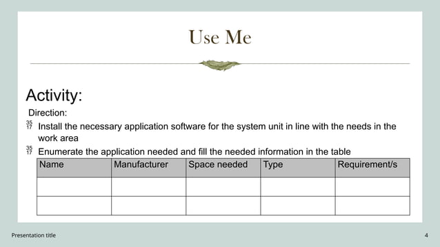 guide for setting up network and reformating with bios | PPT