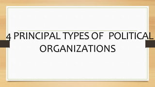 Political Organization | PPTX
