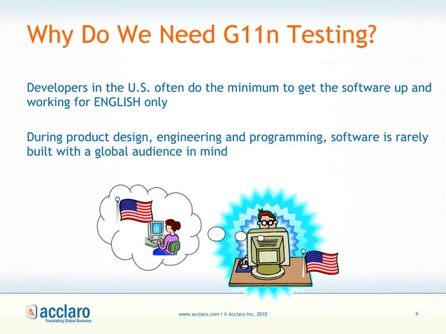 Introduction to Globalization Testing with Acclaro | PPT