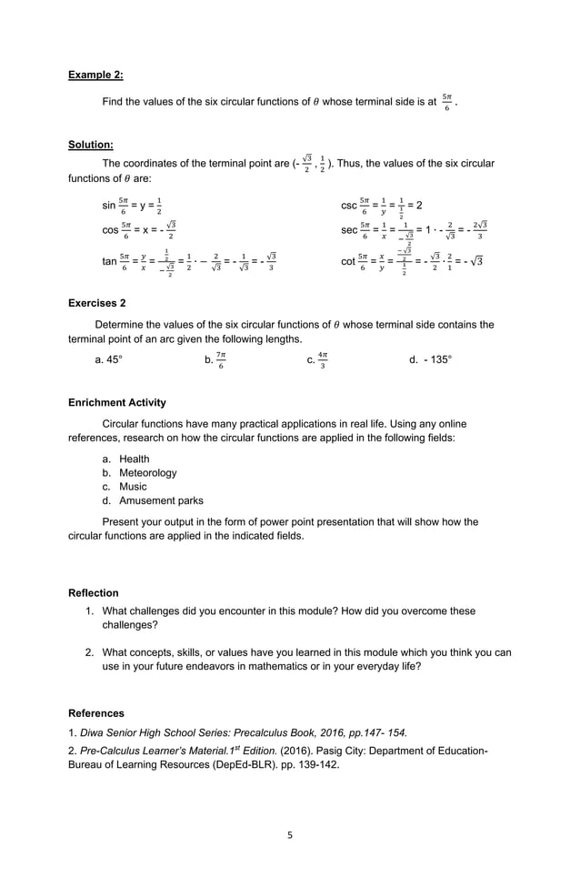 G11_Pre-Cal_Q2-5.pdf | Homework and Study | Education