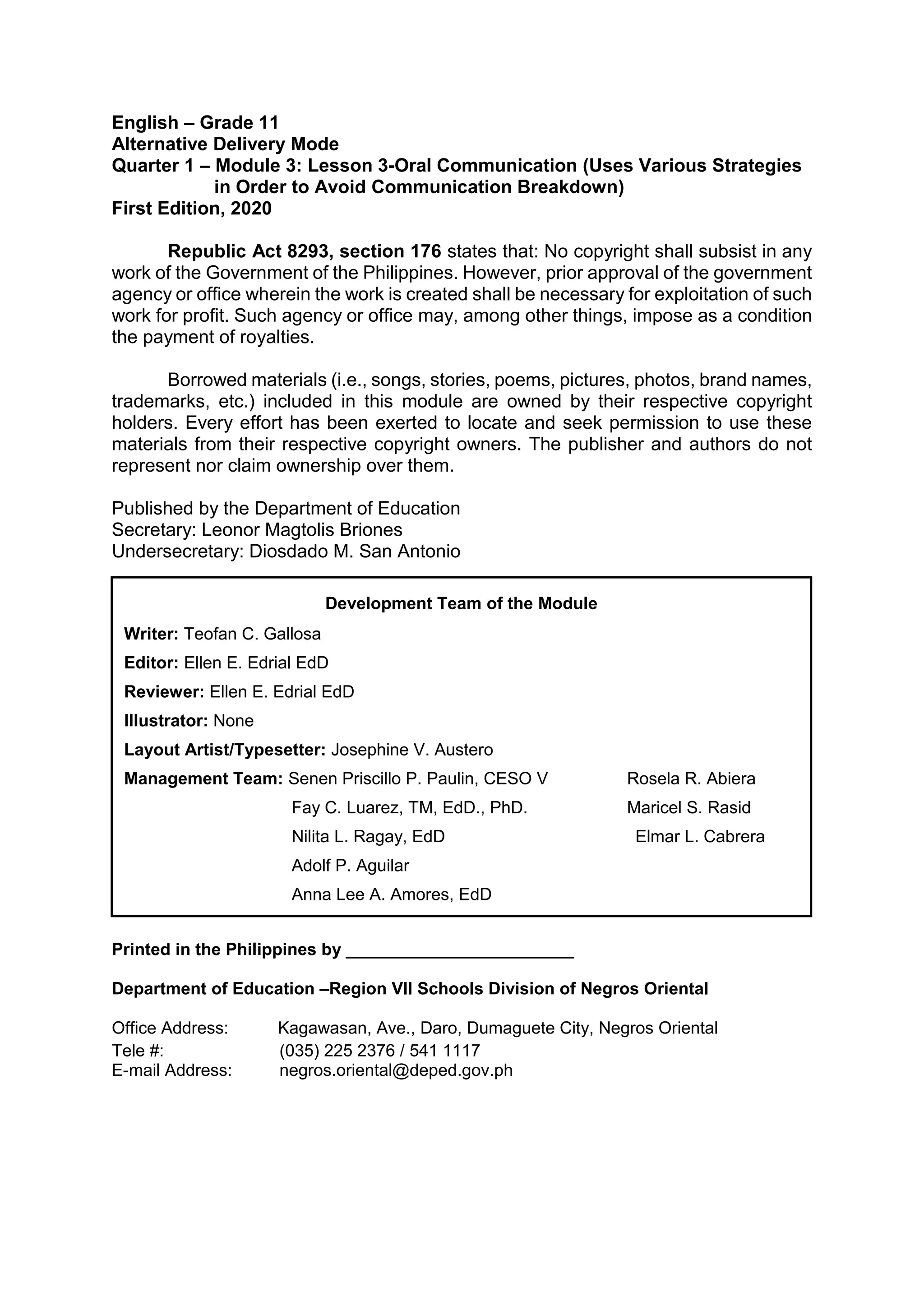 G11SLM3L3Q1-Oral-Com-Various-Strategies-in-Order-to-Avoid-Communication ...