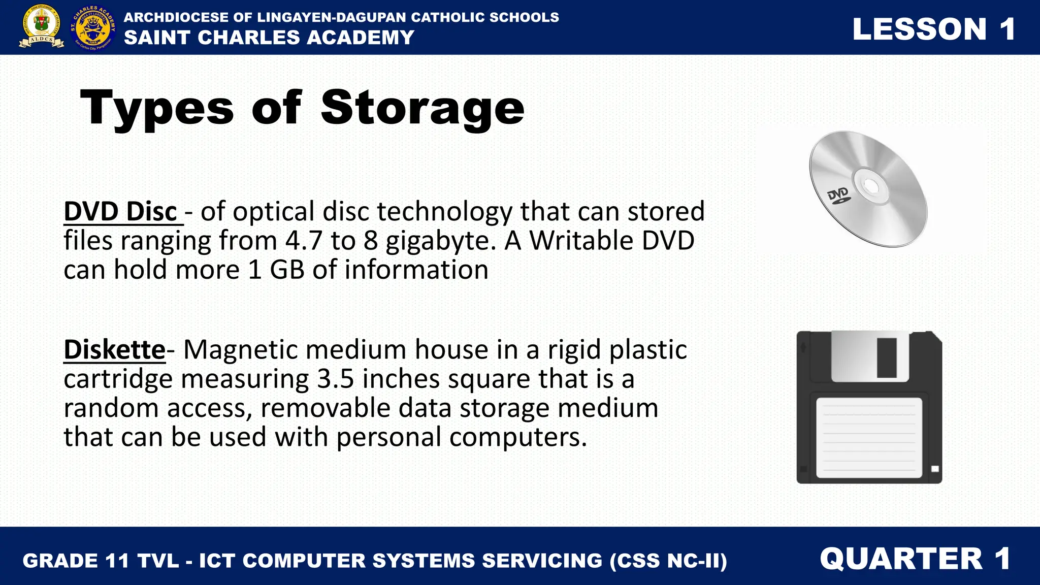 Grade 11 - TVL - Computer system servicing | PPTX