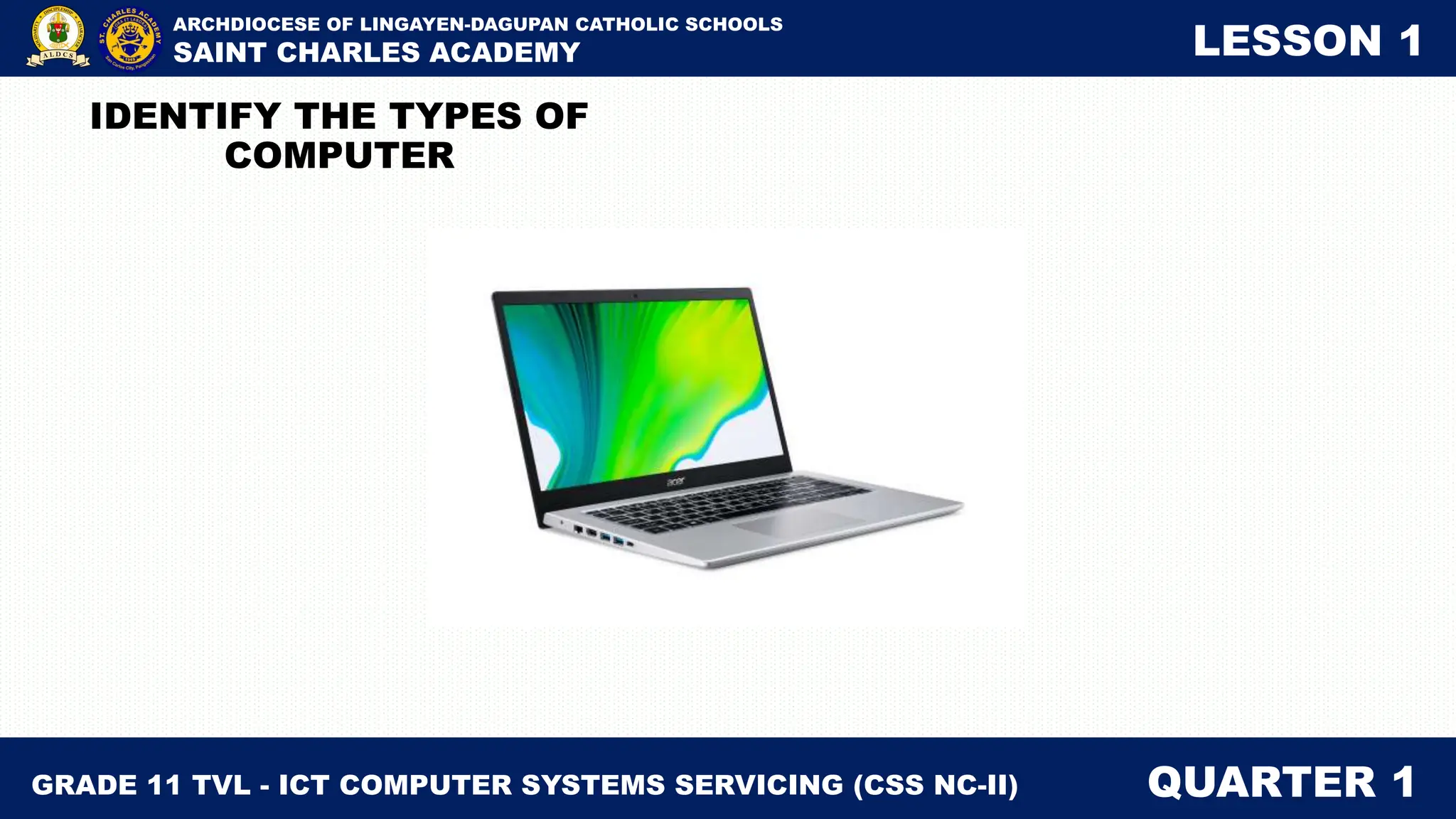 Grade 11 - TVL - Computer system servicing | PPTX