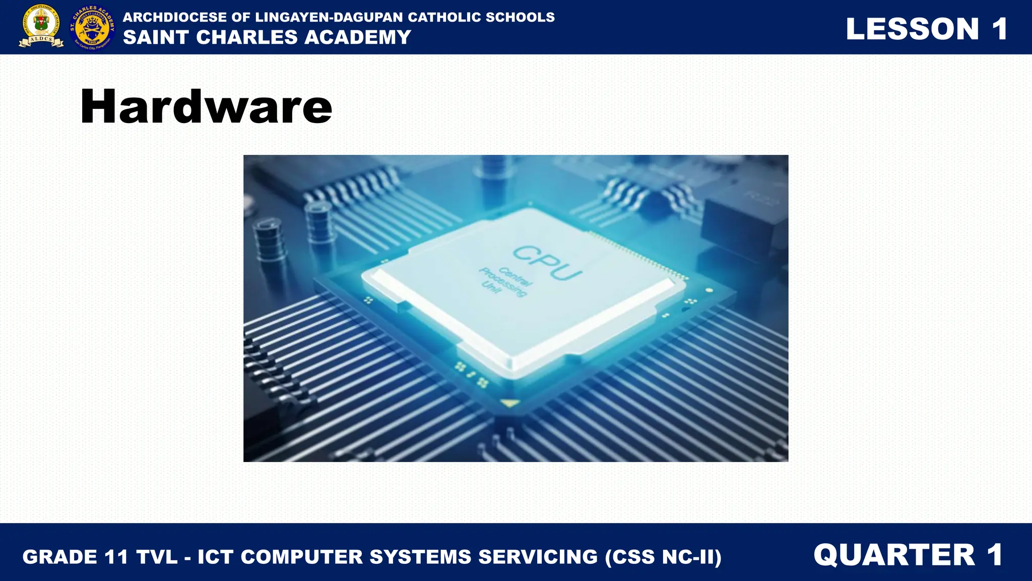 Grade 11 - TVL - Computer system servicing | PPTX