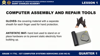 Grade 11 - TVL - Computer system servicing | PPTX
