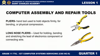 Grade 11 - TVL - Computer system servicing | PPTX