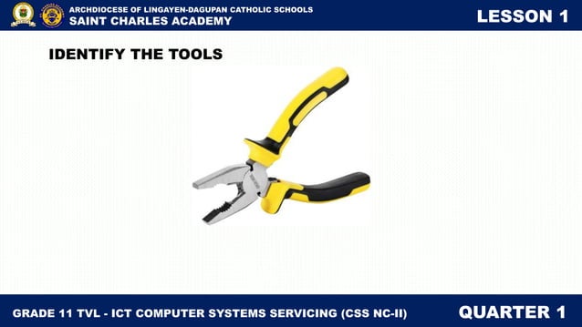 Grade 11 - TVL - Computer system servicing | PPTX | Desktops | Computing