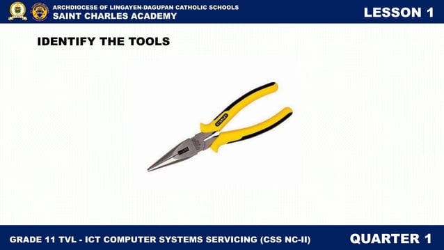 Grade 11 - TVL - Computer system servicing | PPTX | Desktops | Computing