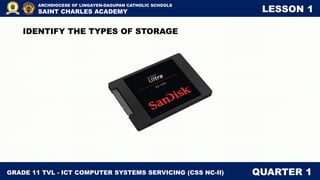 Grade 11 - TVL - Computer system servicing | PPTX