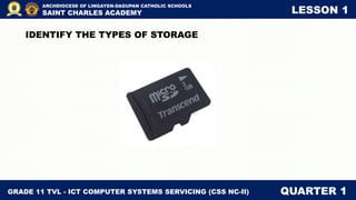 Grade 11 - TVL - Computer system servicing | PPTX