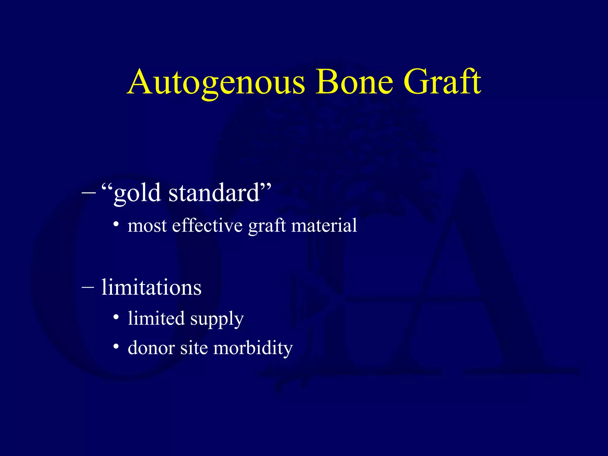 G12 bone grafts & subs | PPT