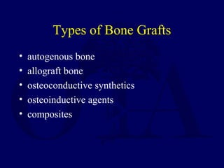 G12 bone grafts & subs | PPT