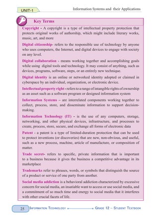 G12-IT this is information technology text for all | PDF