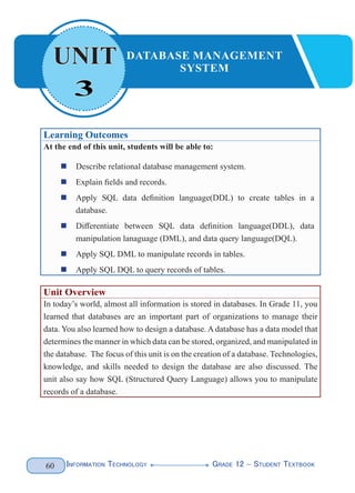 G12-IT this is information technology text for all | PDF
