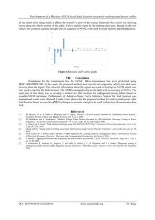 Development of a Wavelet-ANFIS based fault location system for underground power cables | PDF ...