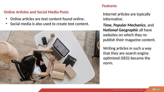 media, information, literacy, fake news, | PPTX