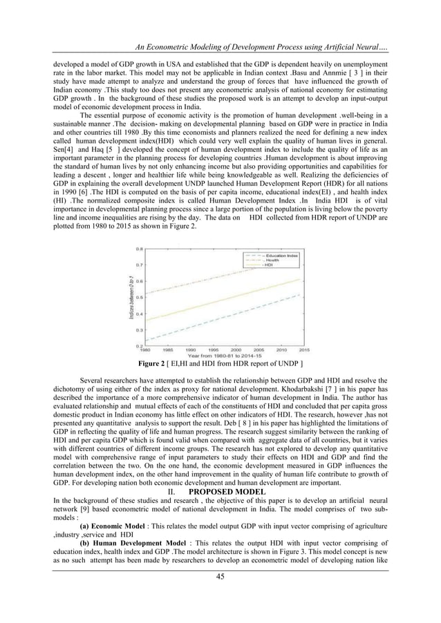 An Econometric Modeling of Development Process using Artificial Neural Network: A case study of ...