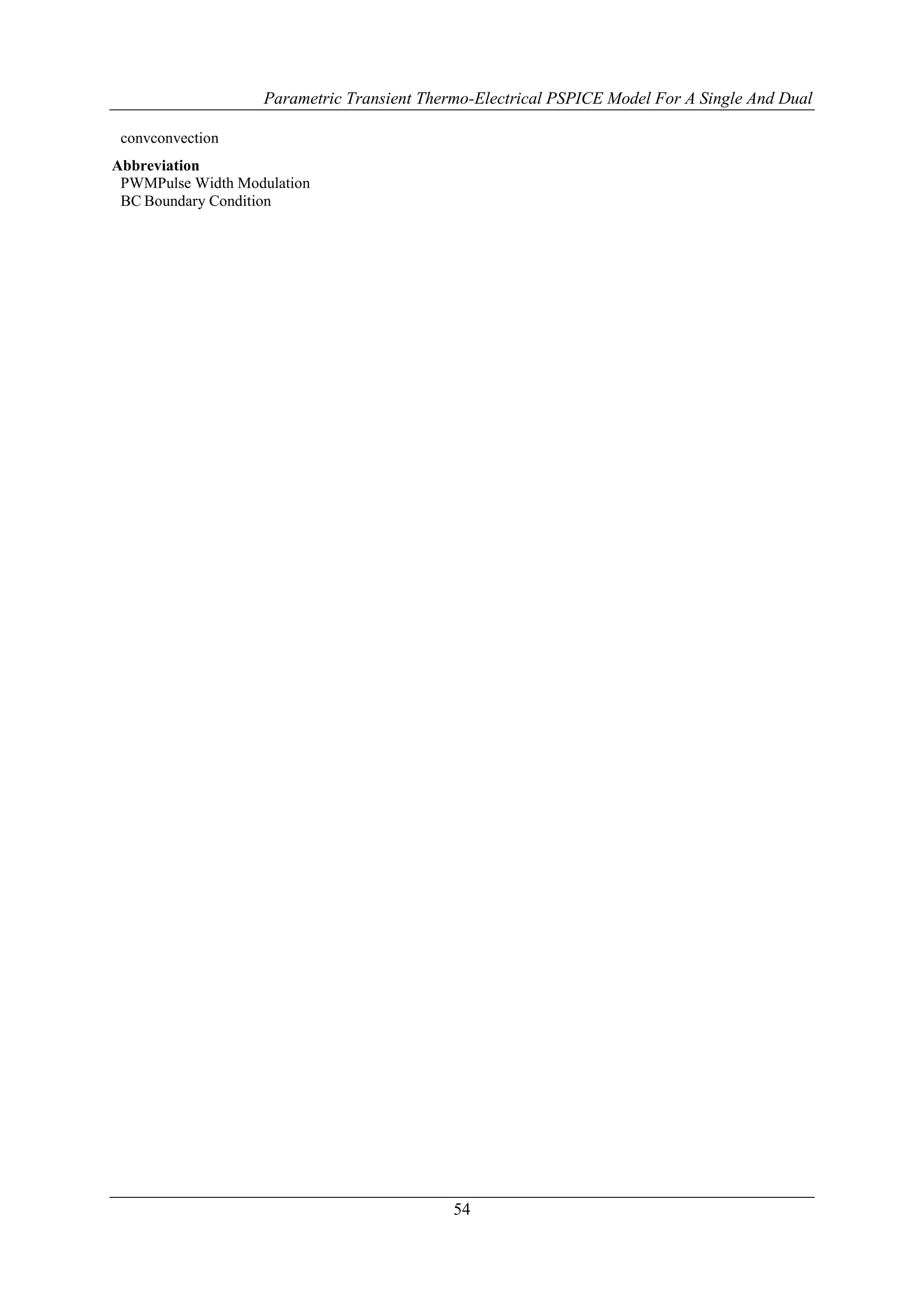 Parametric Transient Thermo-Electrical PSPICE Model For A Single And ...