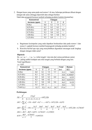 Analisis Statistika | PDF