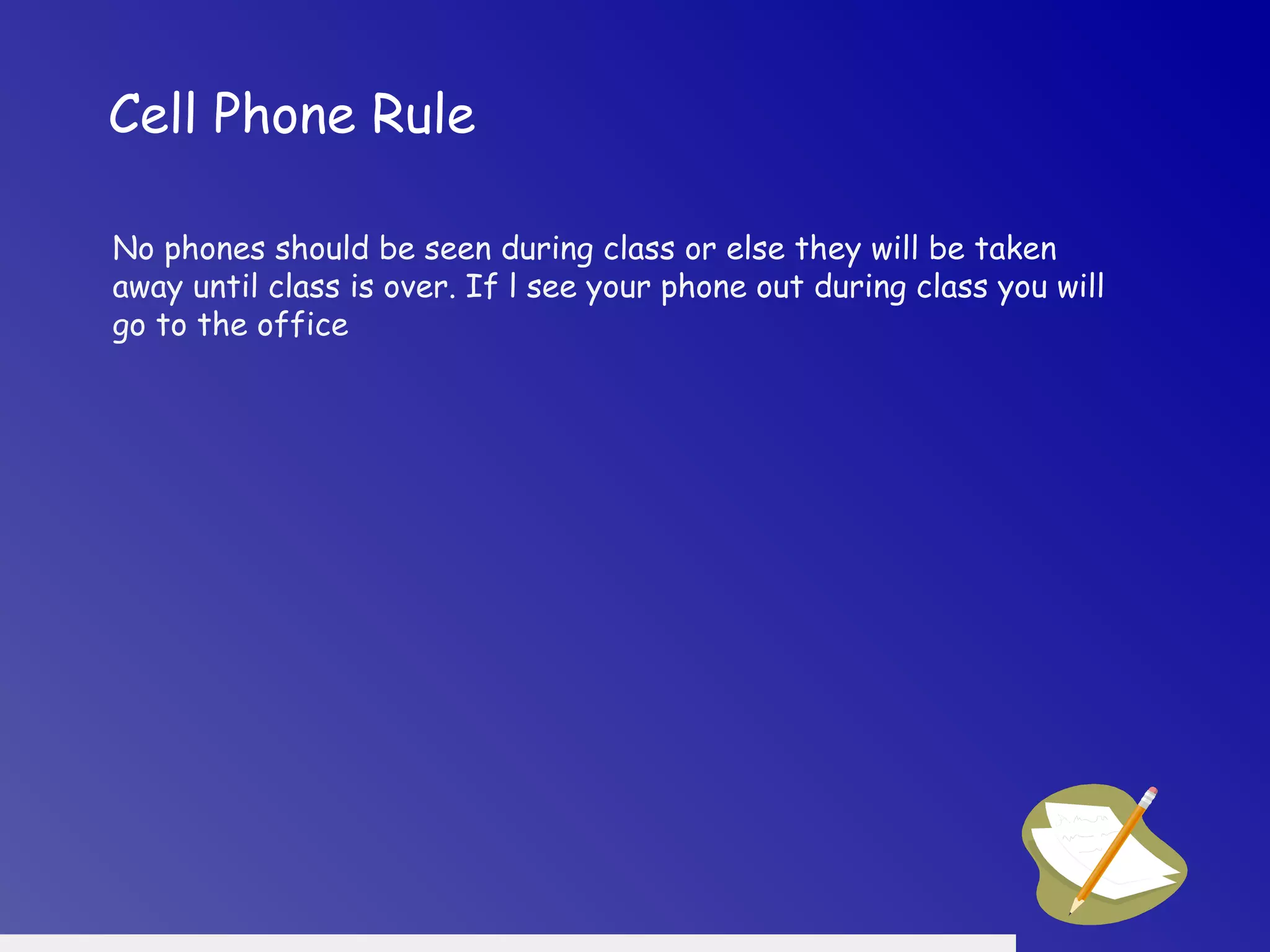 Copy of classroom rules and procedures | PPT | Homework and Study | Education